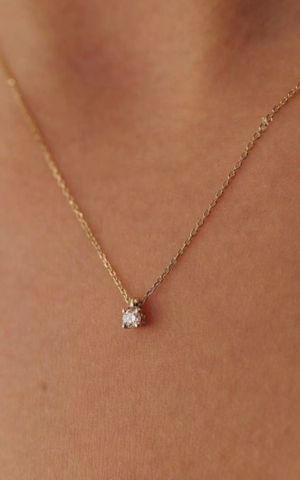 Mini Diamond Necklace – Hira Jewellery