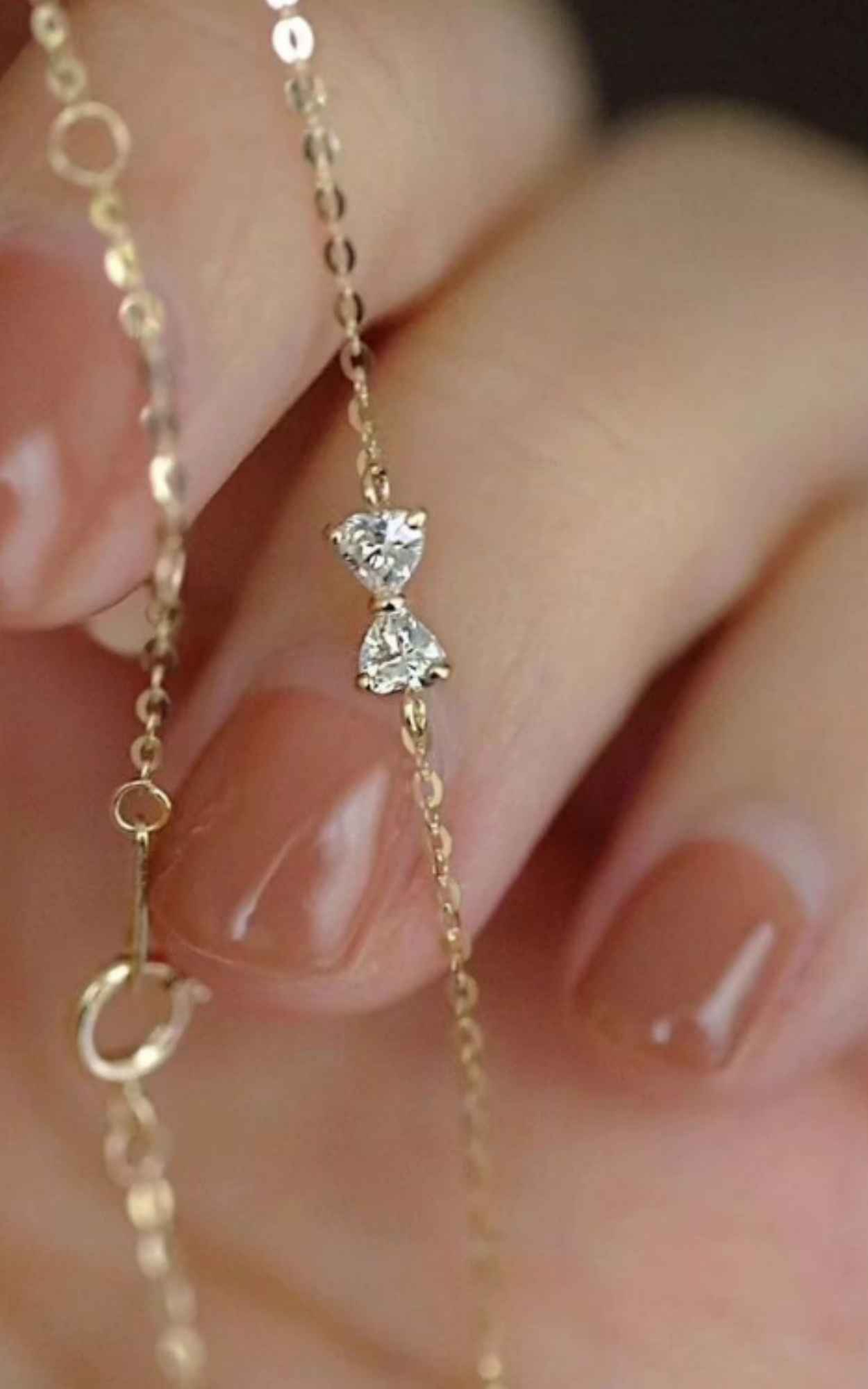 Dainty Bow Bracelet – Hira Jewellery